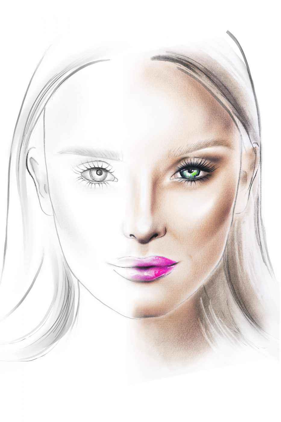 Face charts – Pro Academy Online